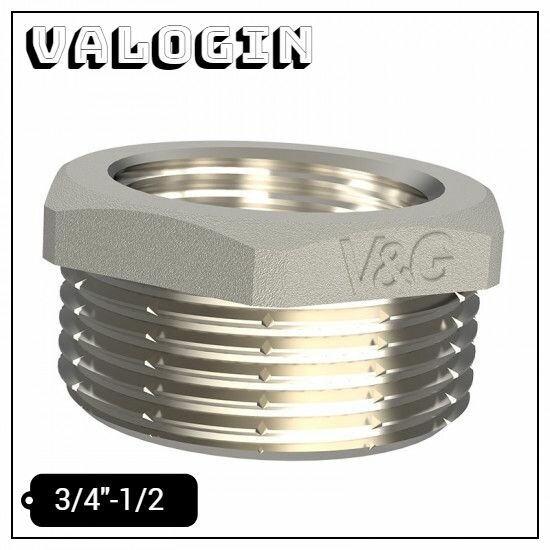 Футорка 3/4"-1/2" VALOGIN VG-206104