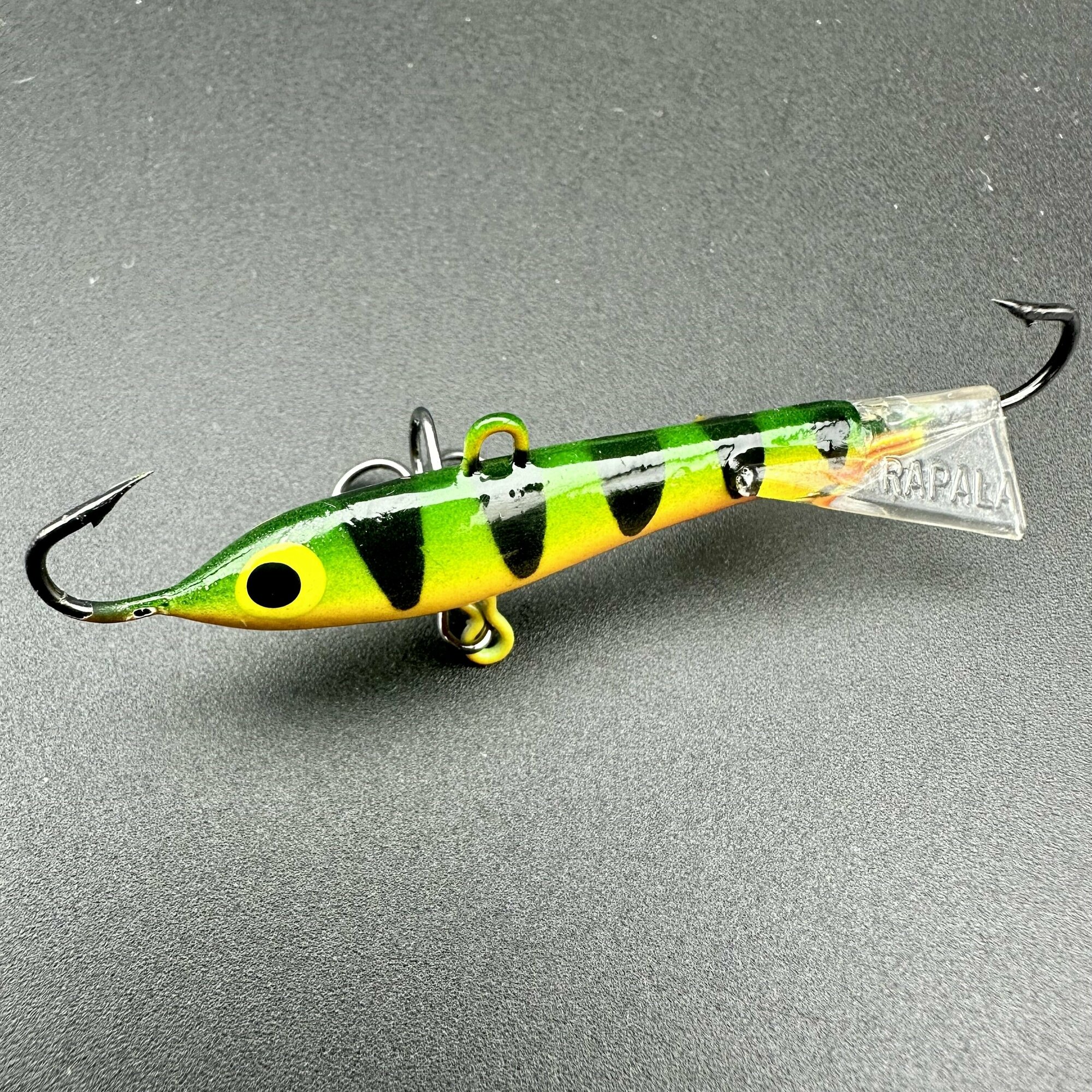 Балансир Rapala 9 гр 50 мм для зимней рыбалки на хищника: окунь, щуку, судак, берш, хариус, жерех