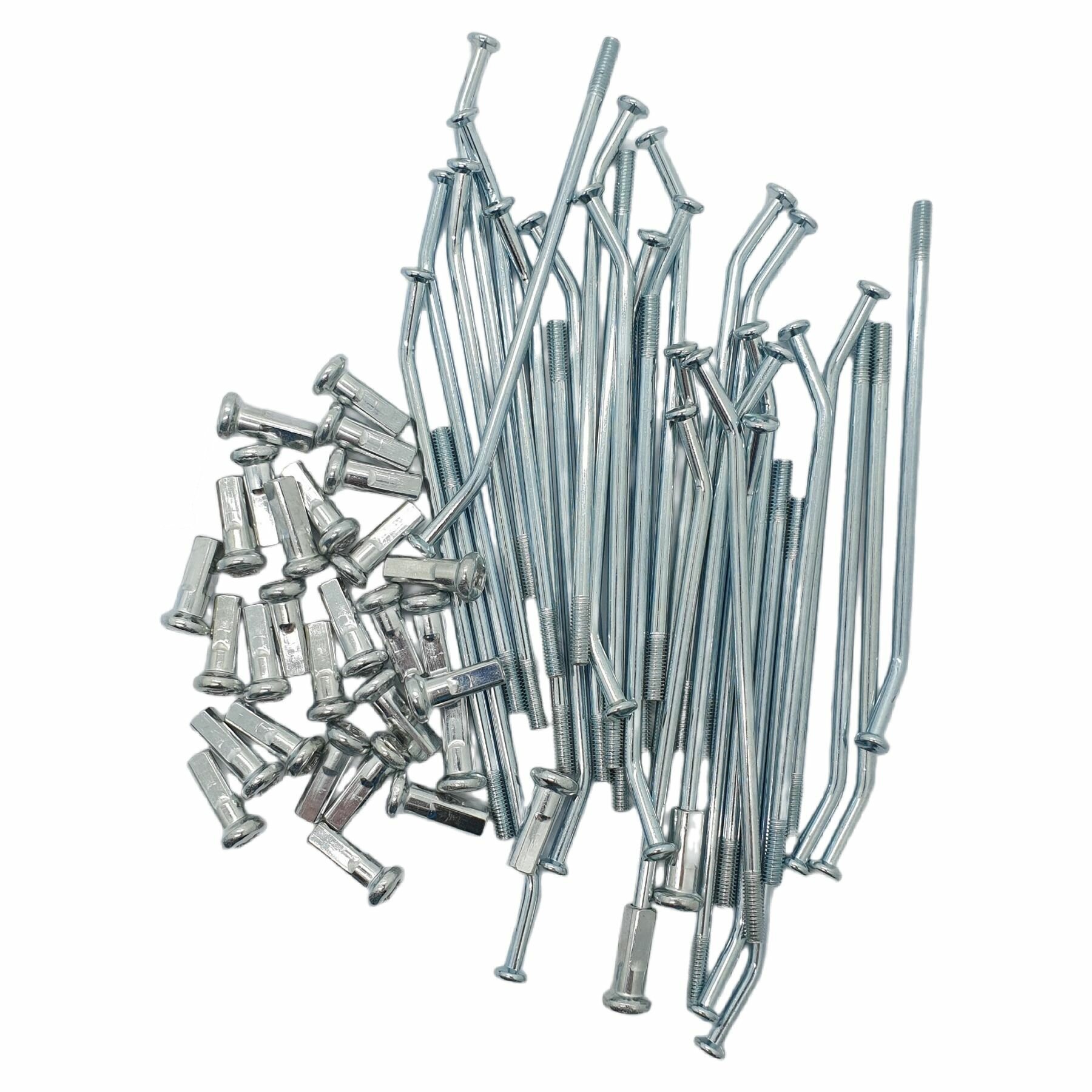 Спицы KAYO 10" компл 32 шт. (106/111 мм) задний диск белые