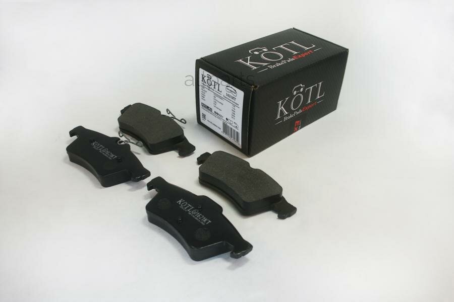 KOTL 1621KT Колодки тормозные дисковые задние к-т FORD FOCUS II/III/MAZDA 3/OPEL VECTRA C/VO