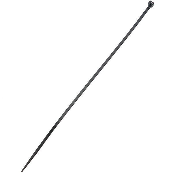 Хомут 3,5х250мм гибкий чёрный для жгутовки (600 шт. в наборе)