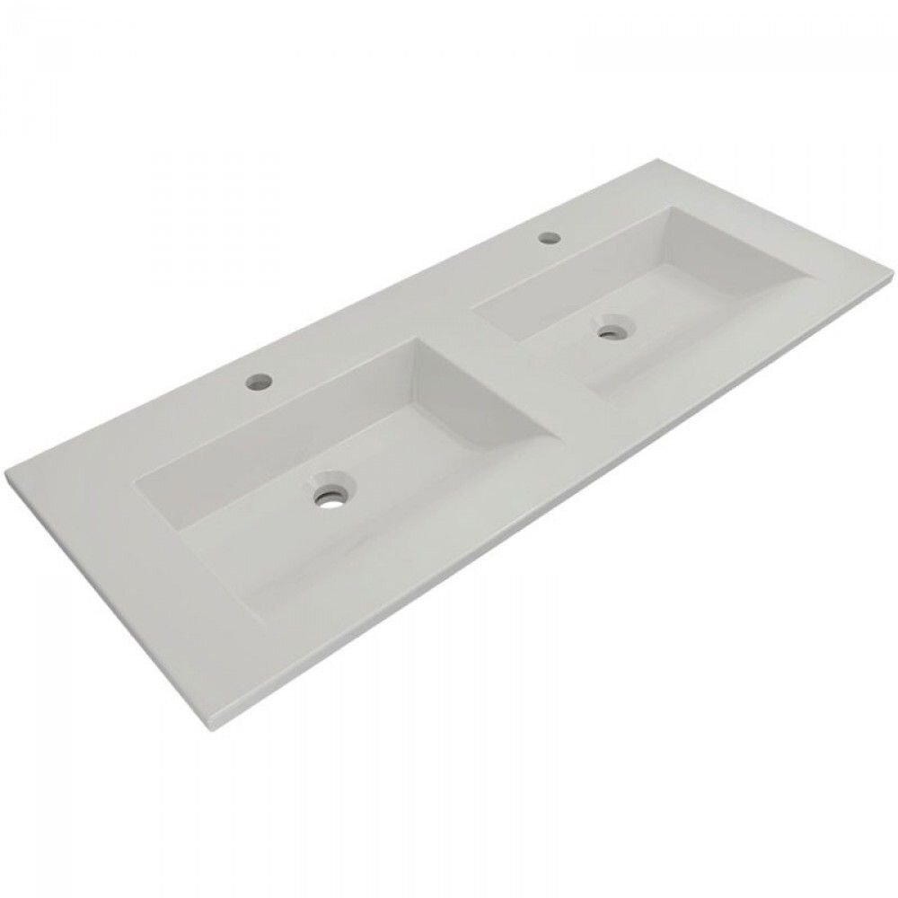 Раковина Bocchi Milano две чаши 120 1111-001-0126 белая