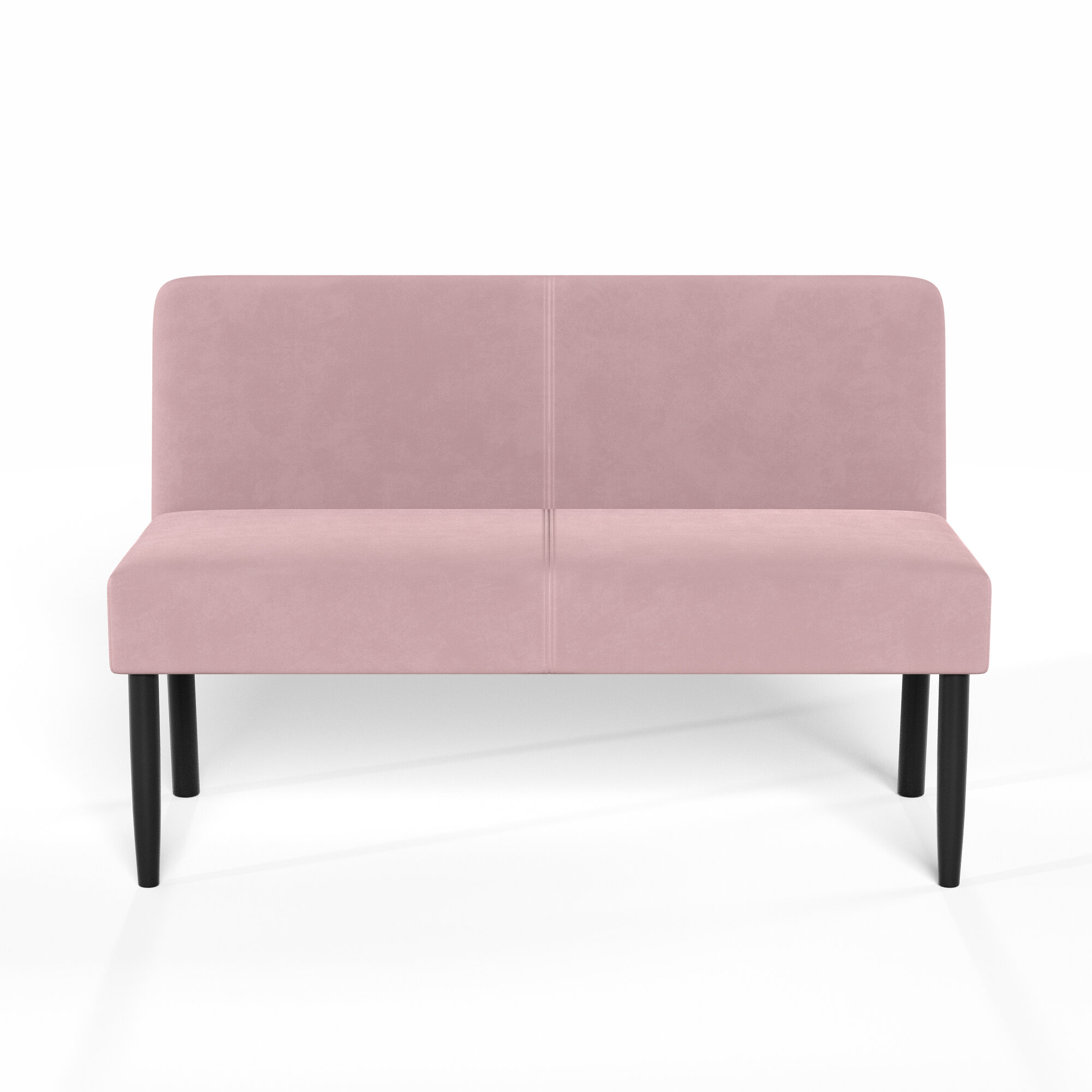 Мини диван-банкетка Мюнхен пыльная роза в холл, прихожую, на кухню, в зону ожидания