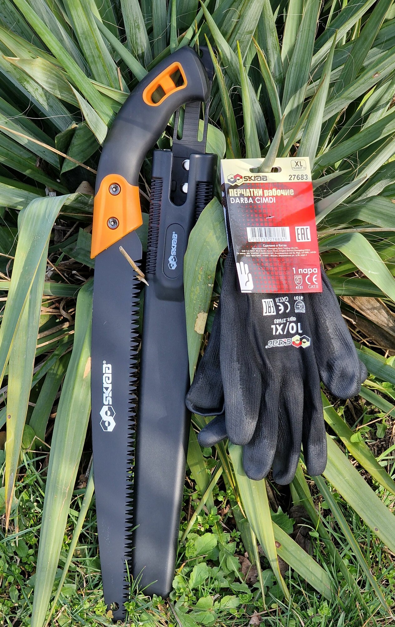 Ножовка садовая 350мм в чехле SK5 PTFE 28547 Скраб