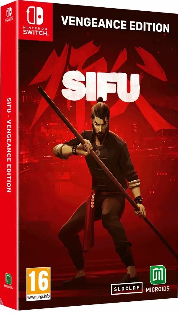 SIFU Vengeance Edition Steelbook [Nintendo Switch, русская версия]