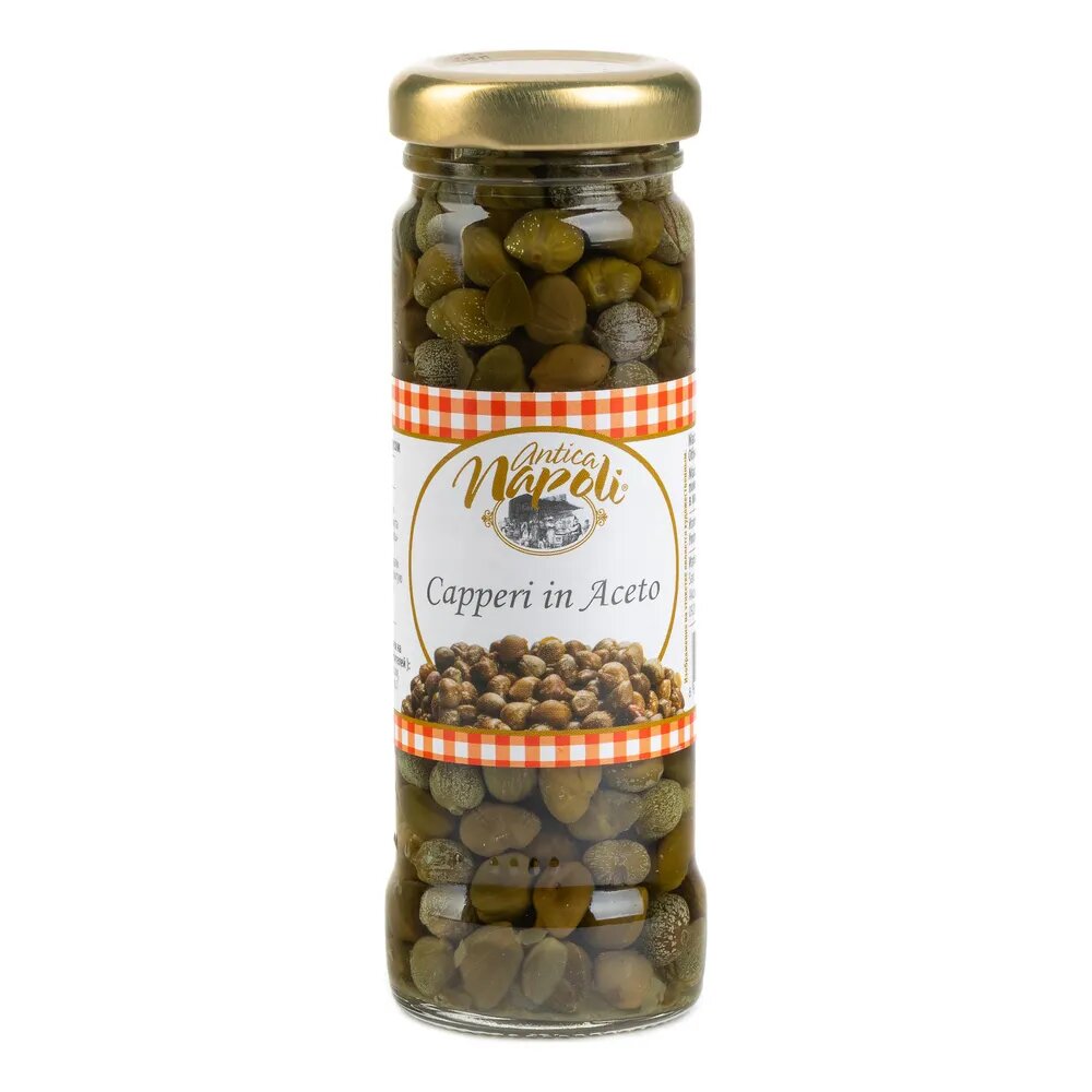 Каперсы Antica Napoli с уксусом,110г. Х12 штук