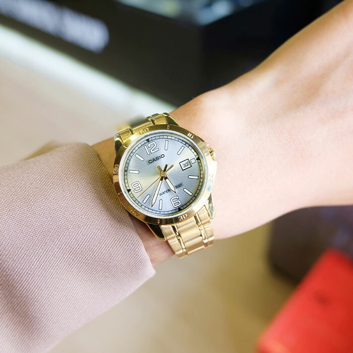 Наручные часы CASIO Collection, золотой — фото 1