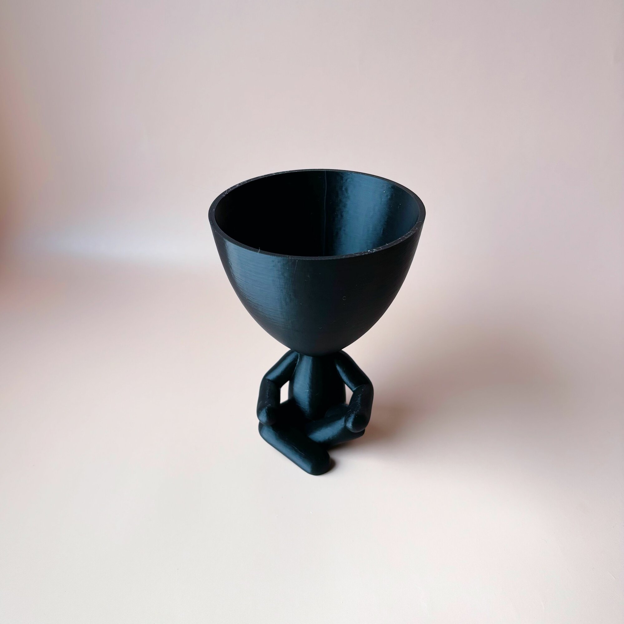 Декоративное кашпо - человечек