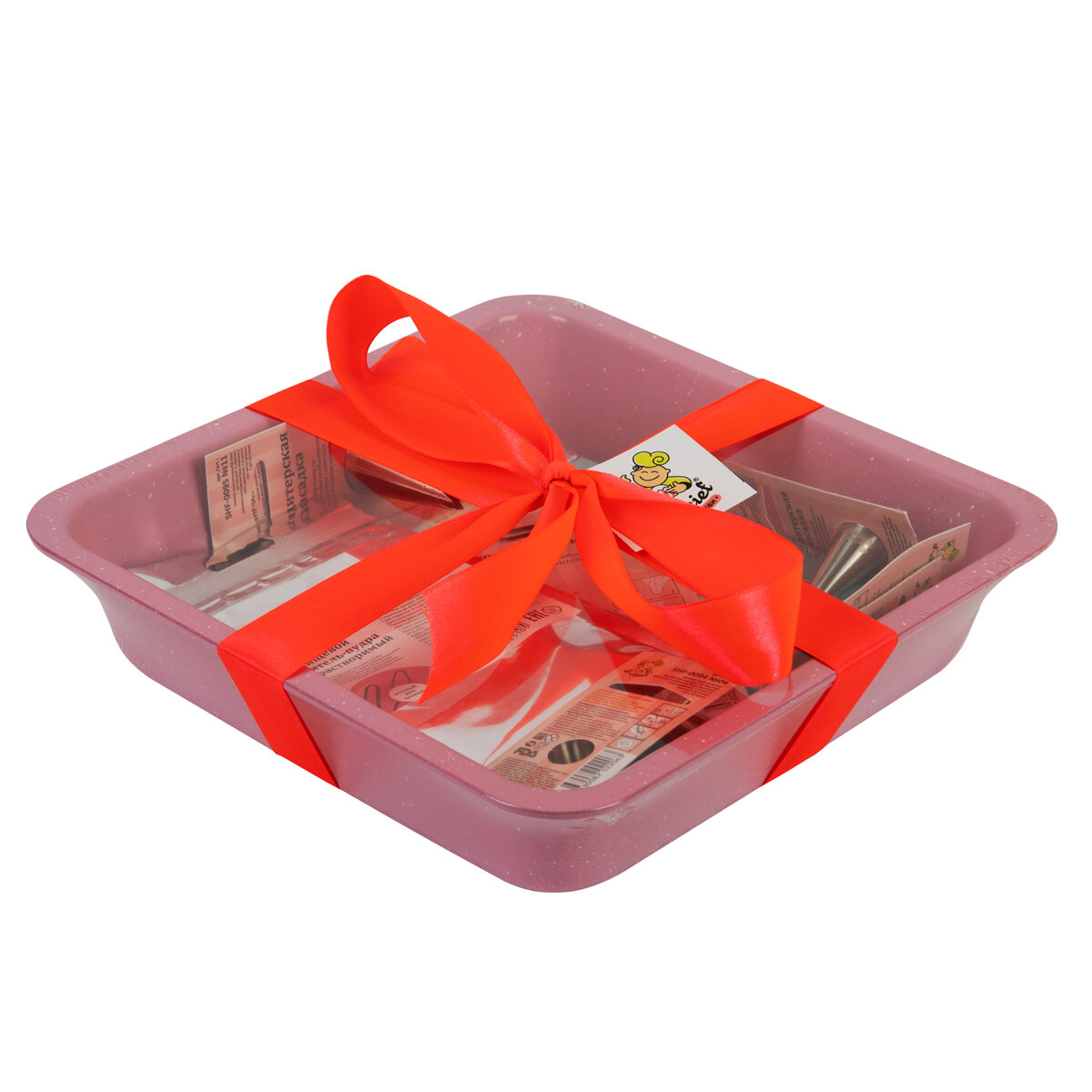 S-CHIEF SKN-003-AK48 Кондитерский набор для выпечки и декорирования десертов 22,5×22,5 см