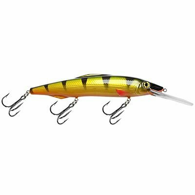 Воблер для рыбалки AQUA нырок 145mm, вес - 45,0g, цвет 048 (окунь), 1 штука