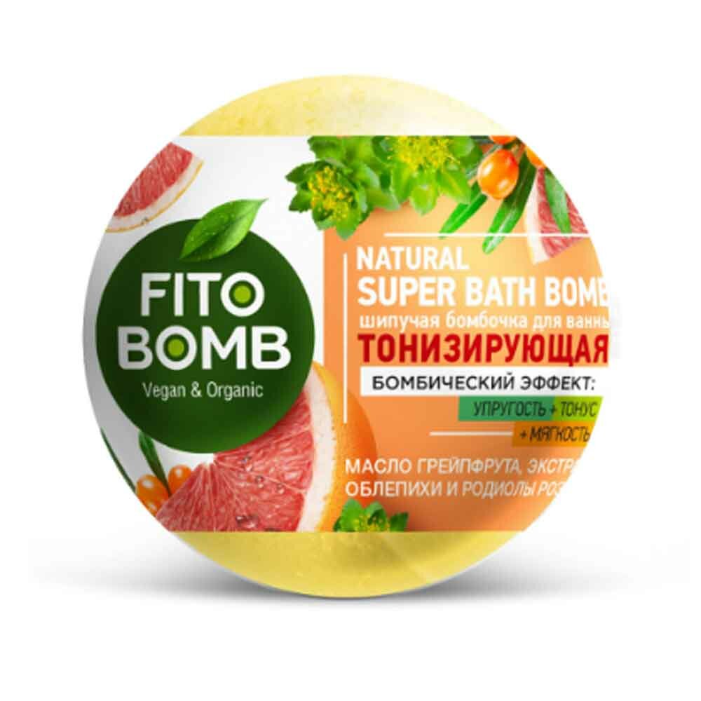 Fito косметик Fito Bomb Бомбочка шипучая Тонизирующая, 110 г
