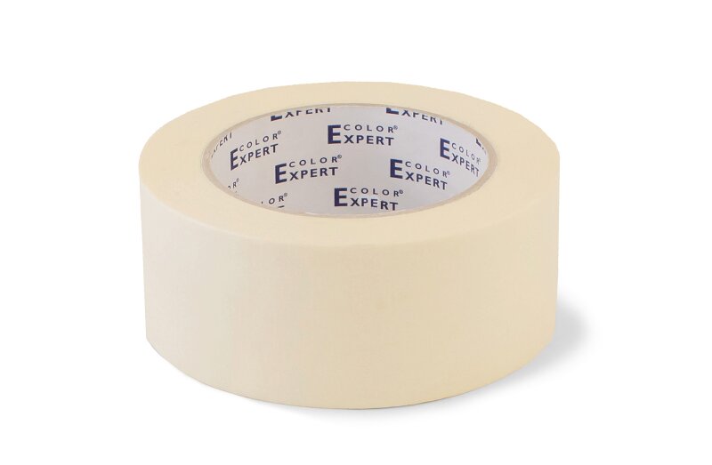 Color Expert Малярная лента клейкая бумажная 7 дней (Бежевый, 24мм, 50м)