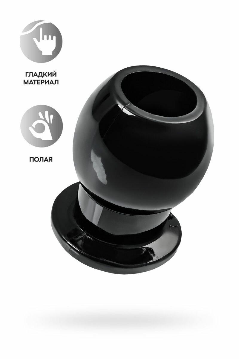 Анальная втулка со сквозным туннелем M, 6,5 см.