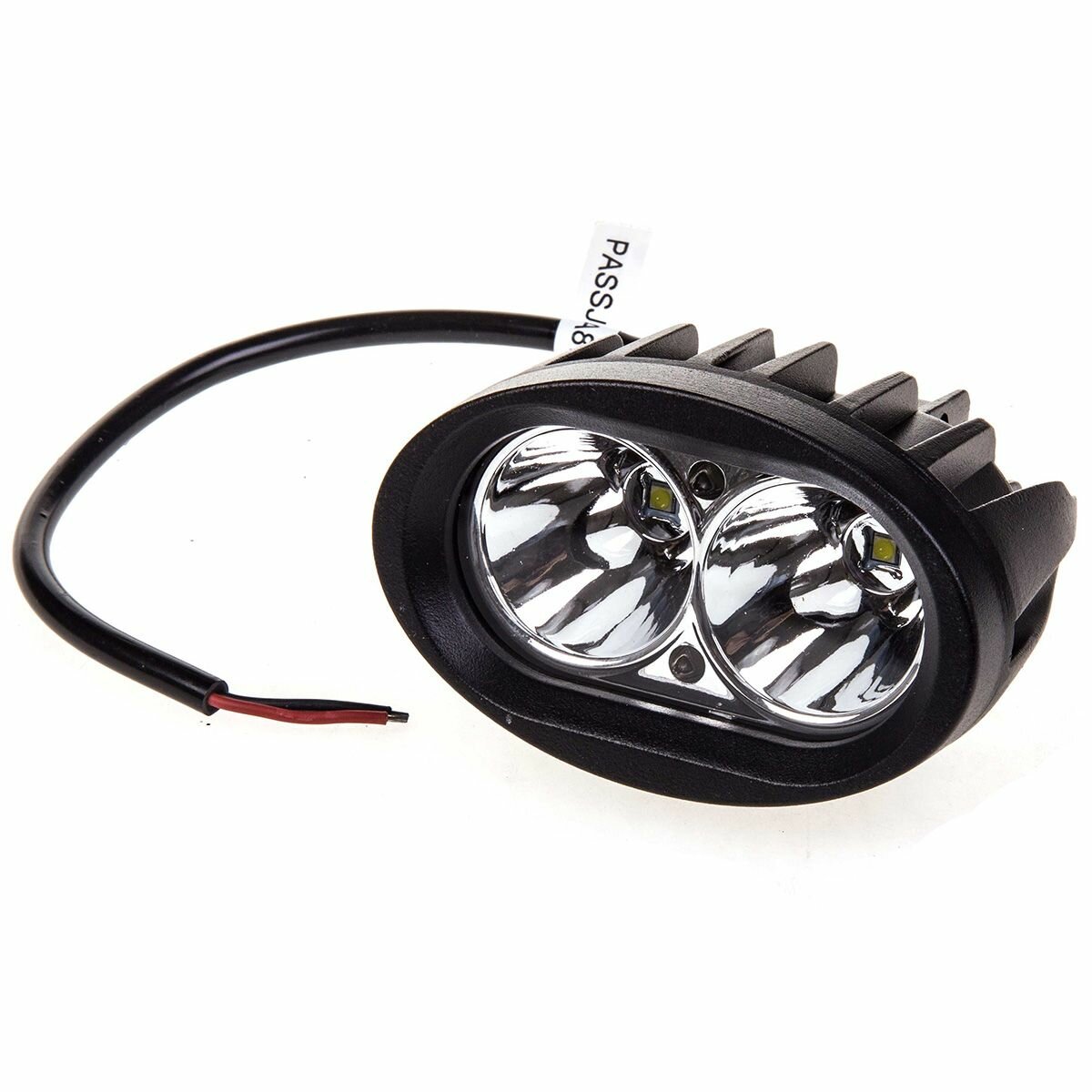 Фара светодиодная OFF ROAD 95*60*70мм овальная 12V/24V 20W 6000К SKYWAY 2 диода Дальний свет (S07201050)