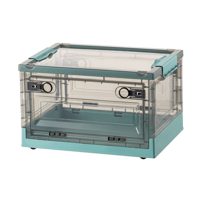 2026 Новейшая большая портативная прозрачная складная коробка для улицы, домашний шкаф для хранения одежды, пылезащитный шкаф, коробка для хранения игрушек и книг