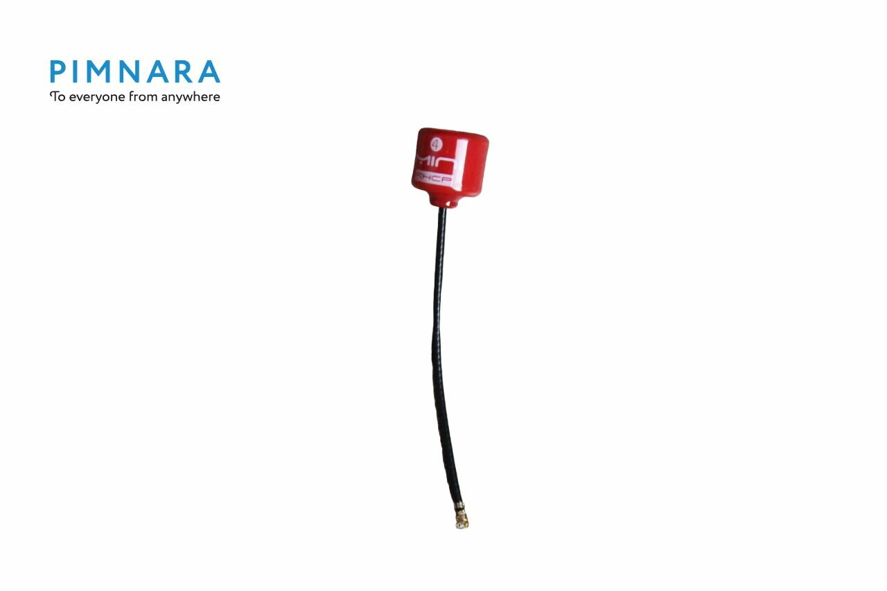 Антенна 5,8G Lollipop 4 UFL 8.5 см, красный