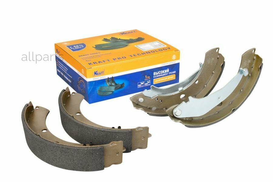 KRAFT KT 091602 Колодки тормозные барабанные