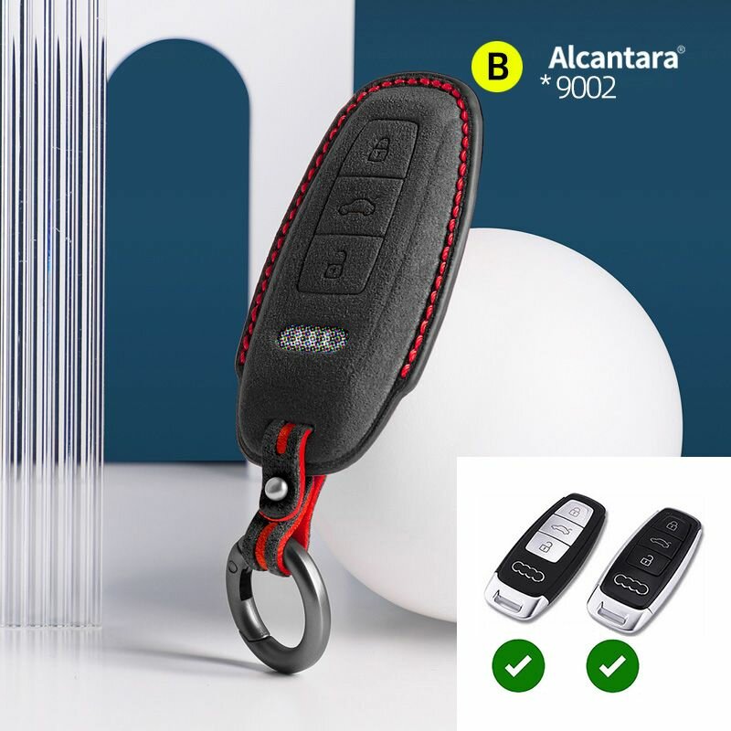 Чехол из алькантары для Audi B (9002)