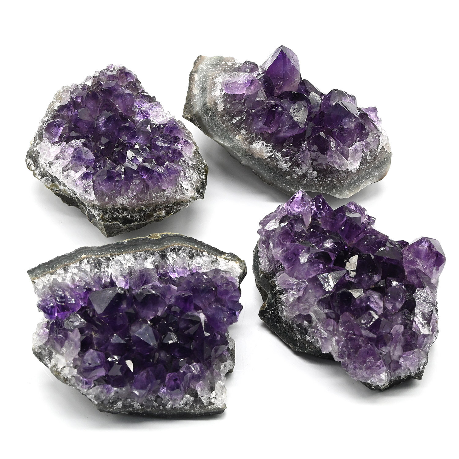 Друза аметистовая 66*47*28мм, 120-129г .