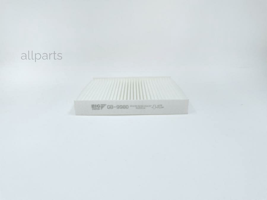 BIG FILTER GB-9980 Фильтр салона KIA SOUL2007=>