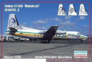 ЕЕ144116_3 Пас. самолет Fokker F-27-500 Mahalo Air