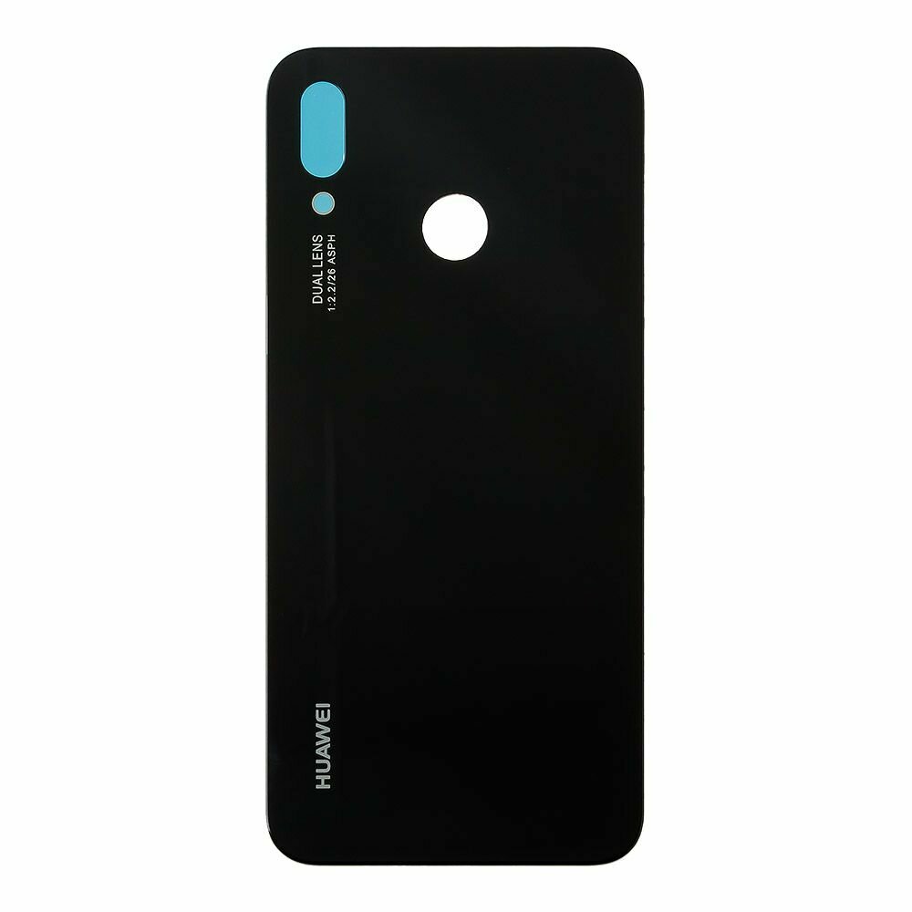 Задняя крышка для Huawei P20 Lite (ANE-LX1)/Nova 3E (ANE-AL00) (черный)