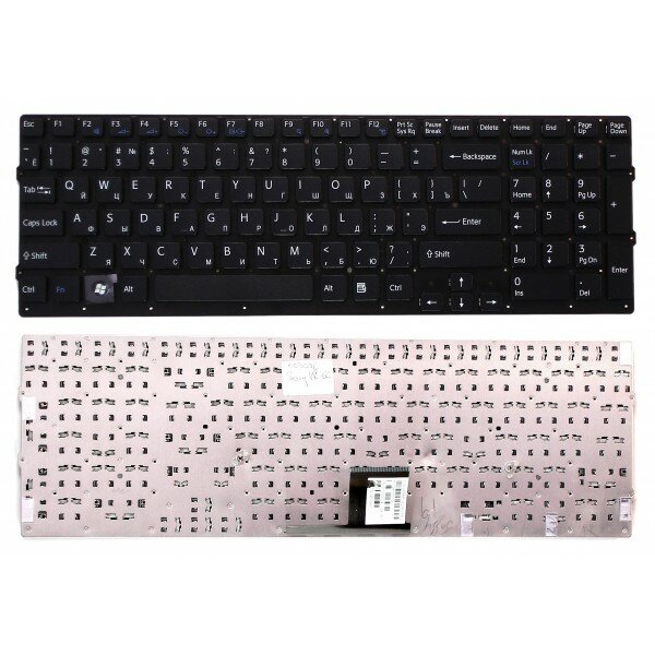 Клавиатура для Sony Vaio 148793961 черная без рамки