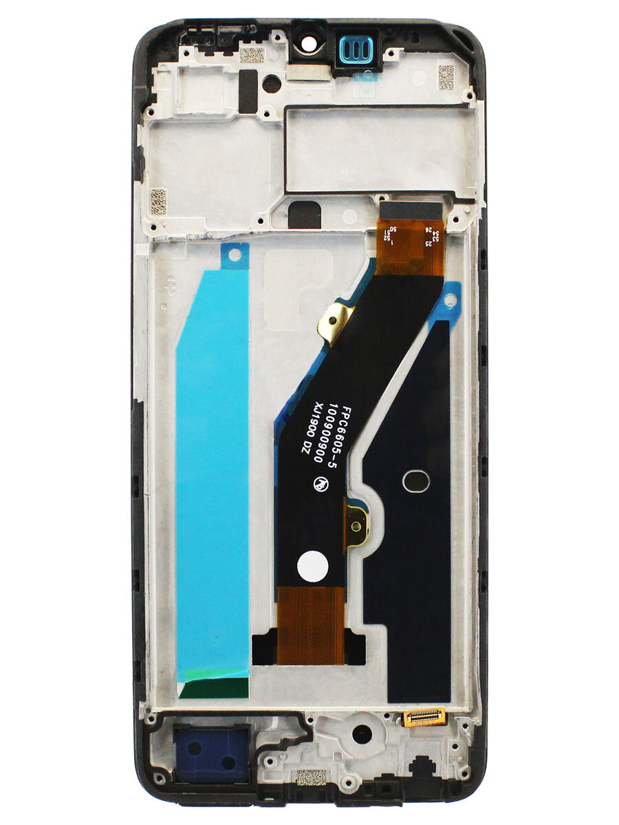 Дисплей для Infinix Smart 7 (X6515) модуль с рамкой Черный - OR