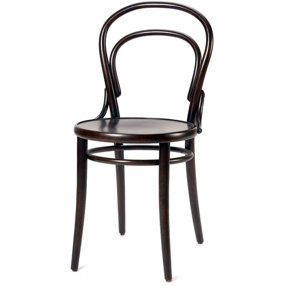Стул для кухни Ambe Тонэт №14, венский со спинкой, темный орех