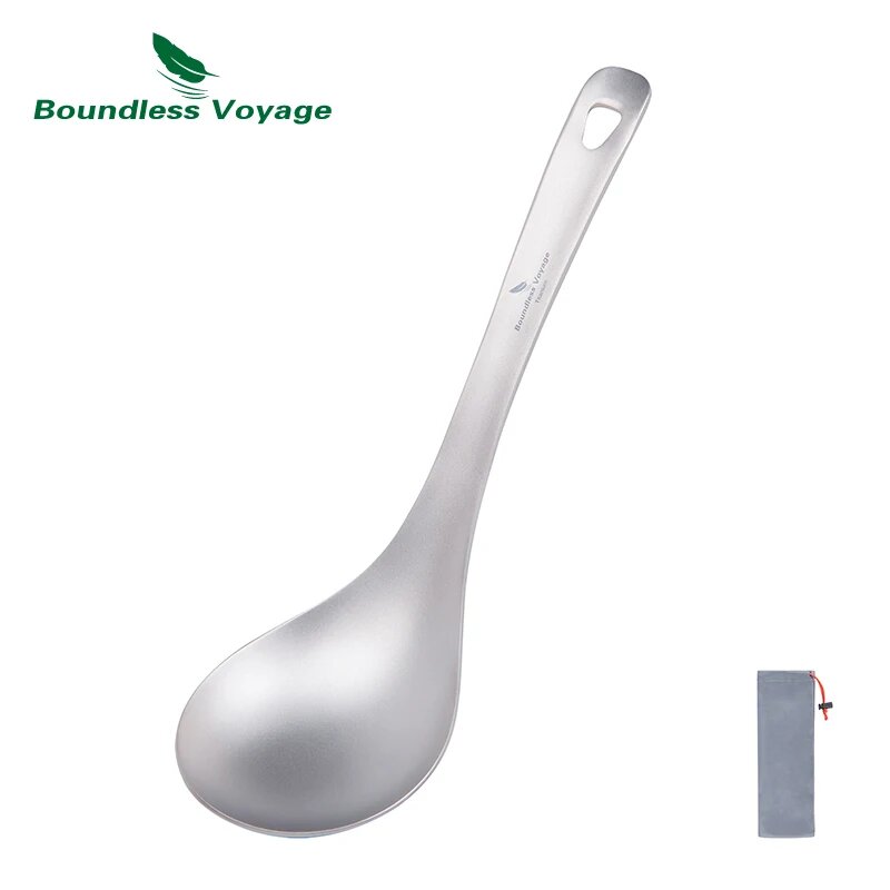 Титановая ложка Boundless Voyage Ti1038T, цвет Ti1038T