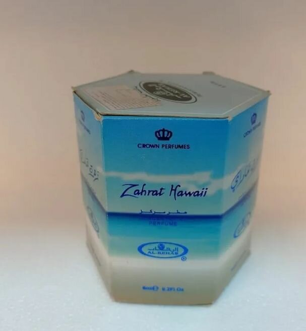 Масляные духи Zahrat Hawaii / Гавайский цветок - Al Rehab, 6 мл - 6шт