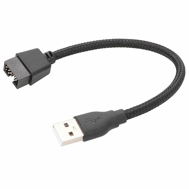 USB-папа на 9-контактный удлинительный кабель-адаптер для материнской платы Высокоскоростная передача данных Простота использования