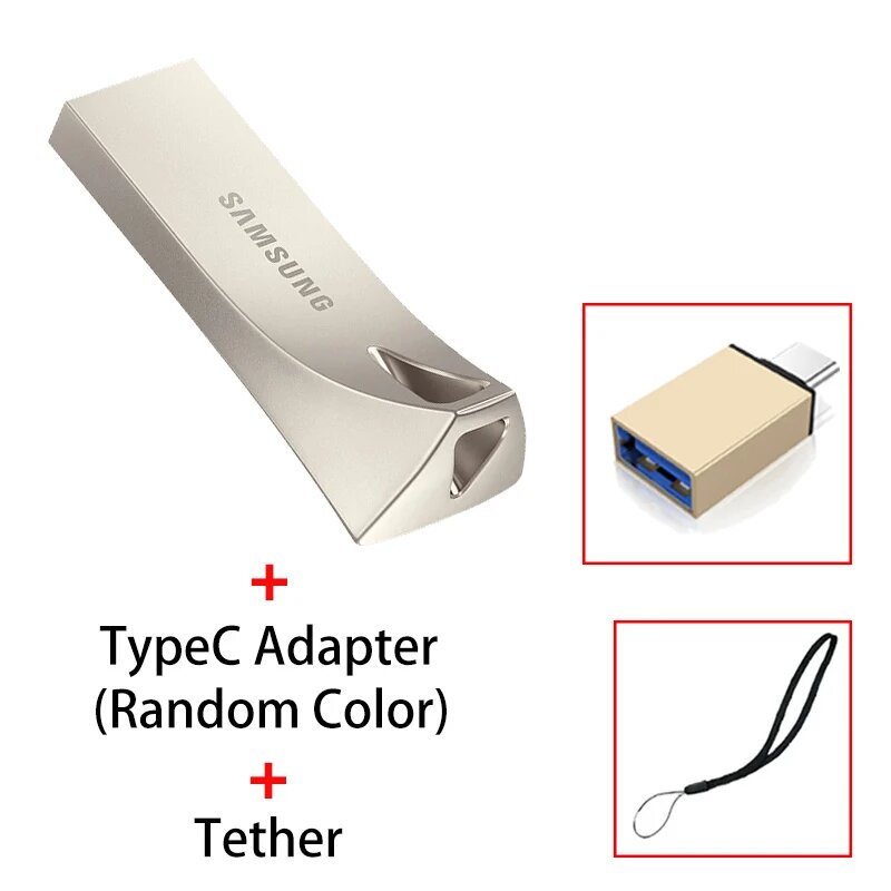 Samsung USB-накопитель 128 ГБ, Цвет: BE3 B