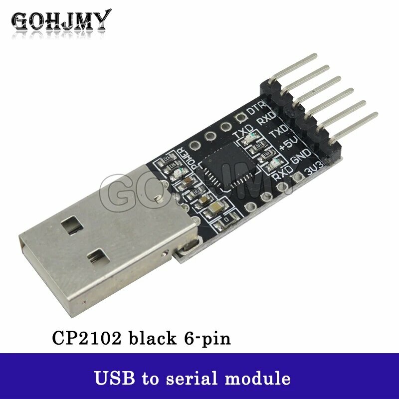 CP2102 Модуль USB 2.0 в TTL UART 6-контактный последовательный преобразователь STC Замена FT232