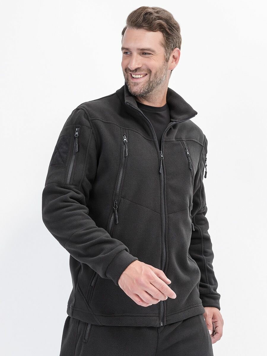 Флисовый костюм мужской тактический рыболовный BLACK VIPER BMKF0201