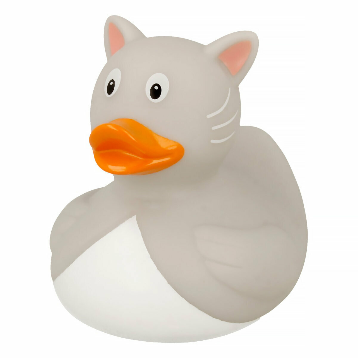 Веселые Ути-Пути Уточка резиновая Кошка 1897-DM37 коллекционная игрушка для ванны