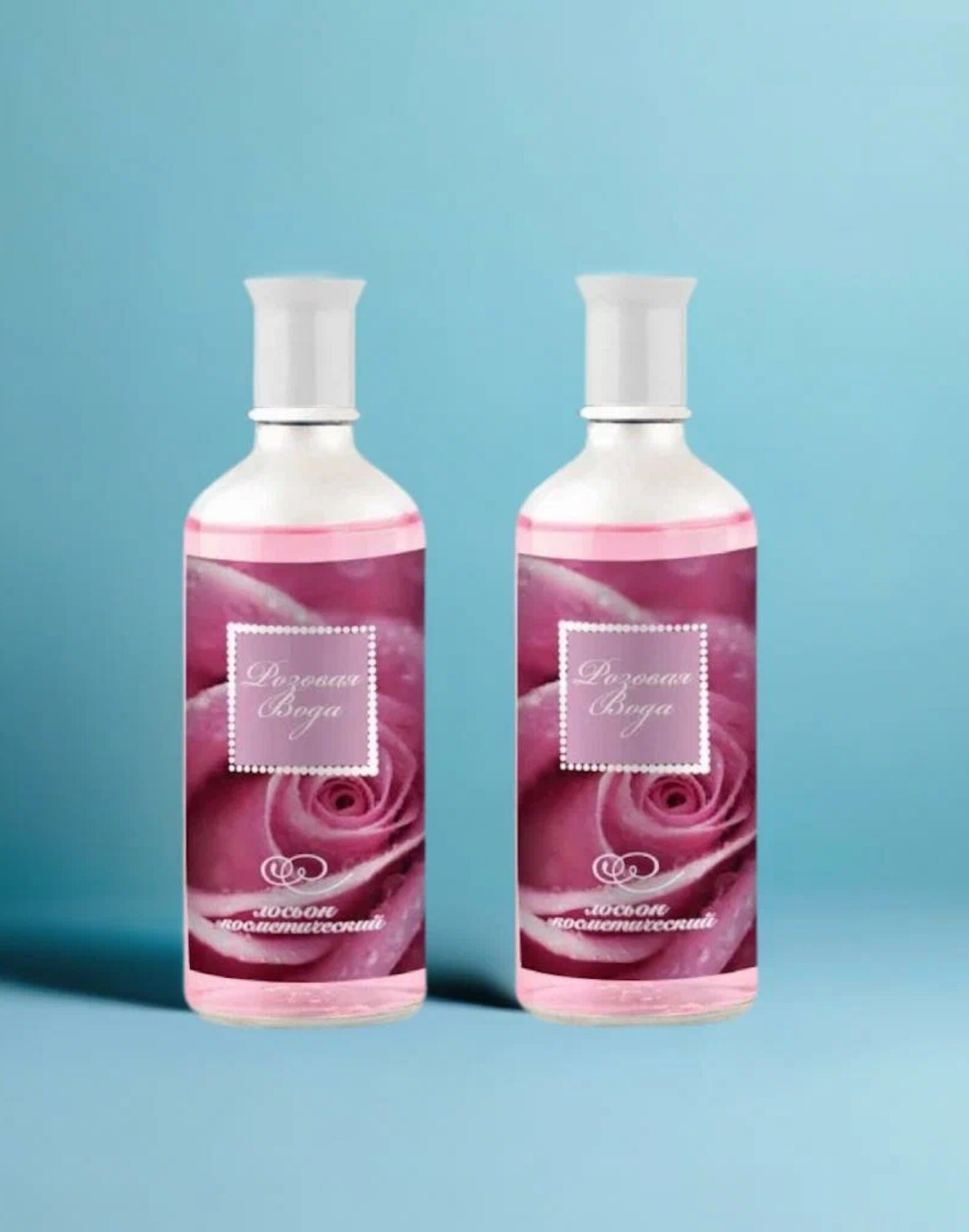 Лосьон для бритья "Розовая Вода" ООО Abar Box1, аромат эпохи СССР, 2 шт.