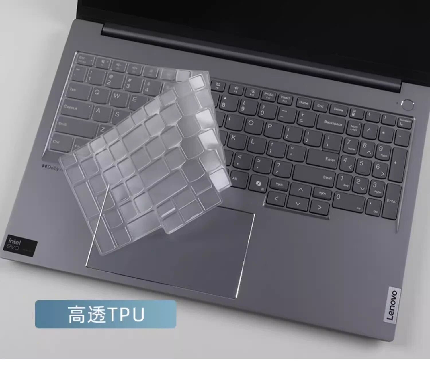Чехол из ТПУ для клавиатуры ноутбука Lenovo ThinkBook 16 Gen 6 G6 IRL 16/ThinkBook 16+ 2024 AI ThinkBook 16 G7 IML 16/16p 2024