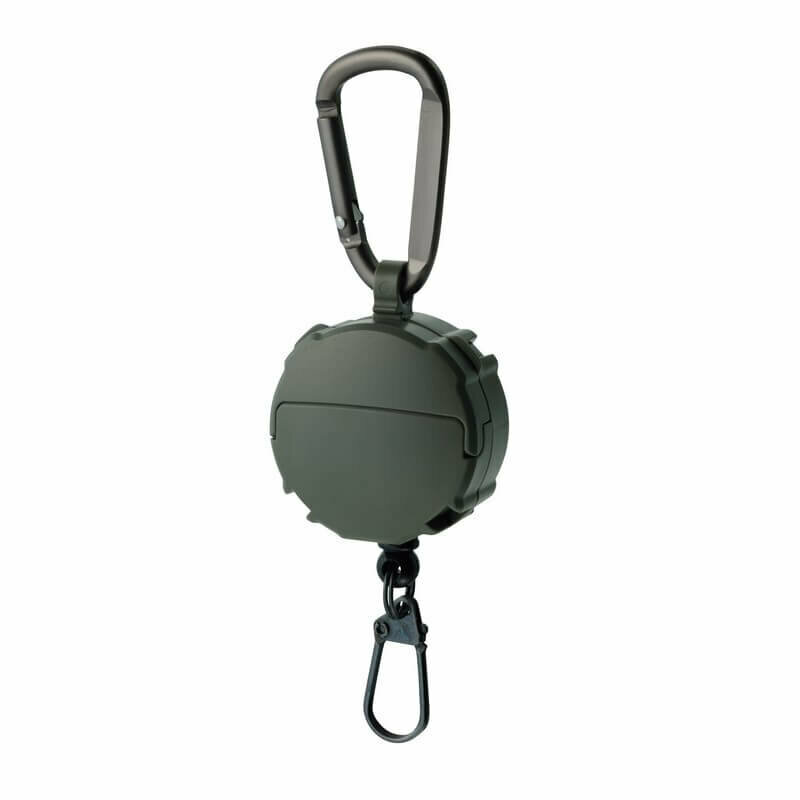 Ретривер DaiichiSeiko Clip On Reel + Micro Case Foliage Green