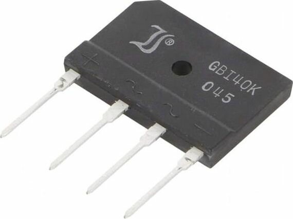 Диодный мост DIOTEC GBI40K однофазный Urmax 800В If 40А Ifsm 400А GBI THT 1 шт