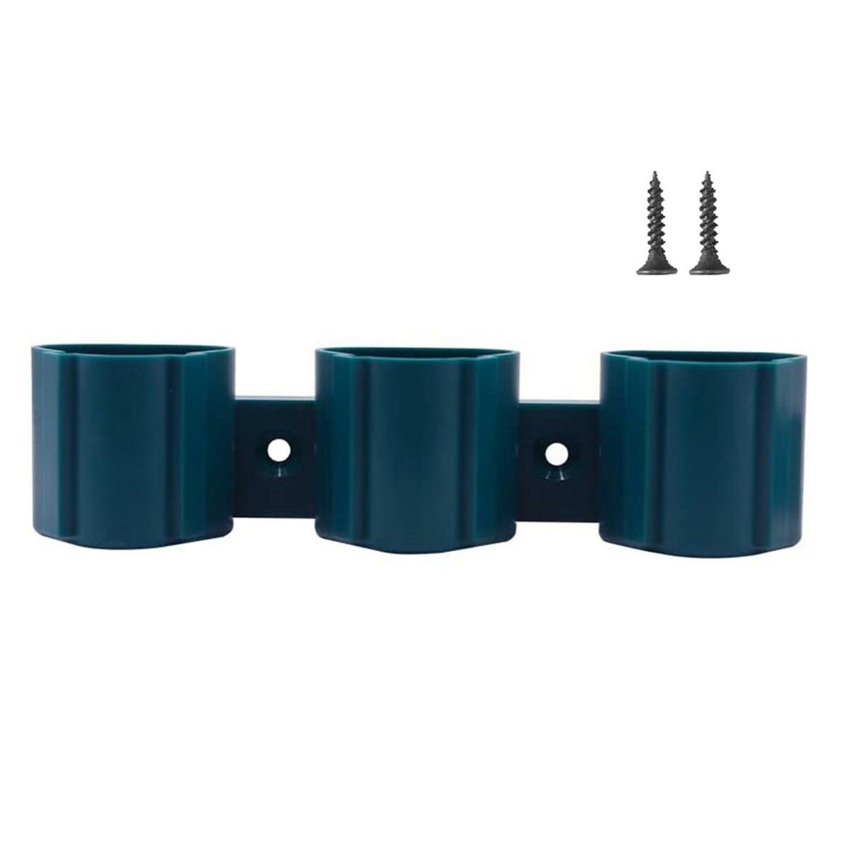 Синий инструмент дрель и настенный держатель набор из 3-слотовой стойки настенный держатель для аккумуляторов и инструментов Mil-Waukee M12 12 В