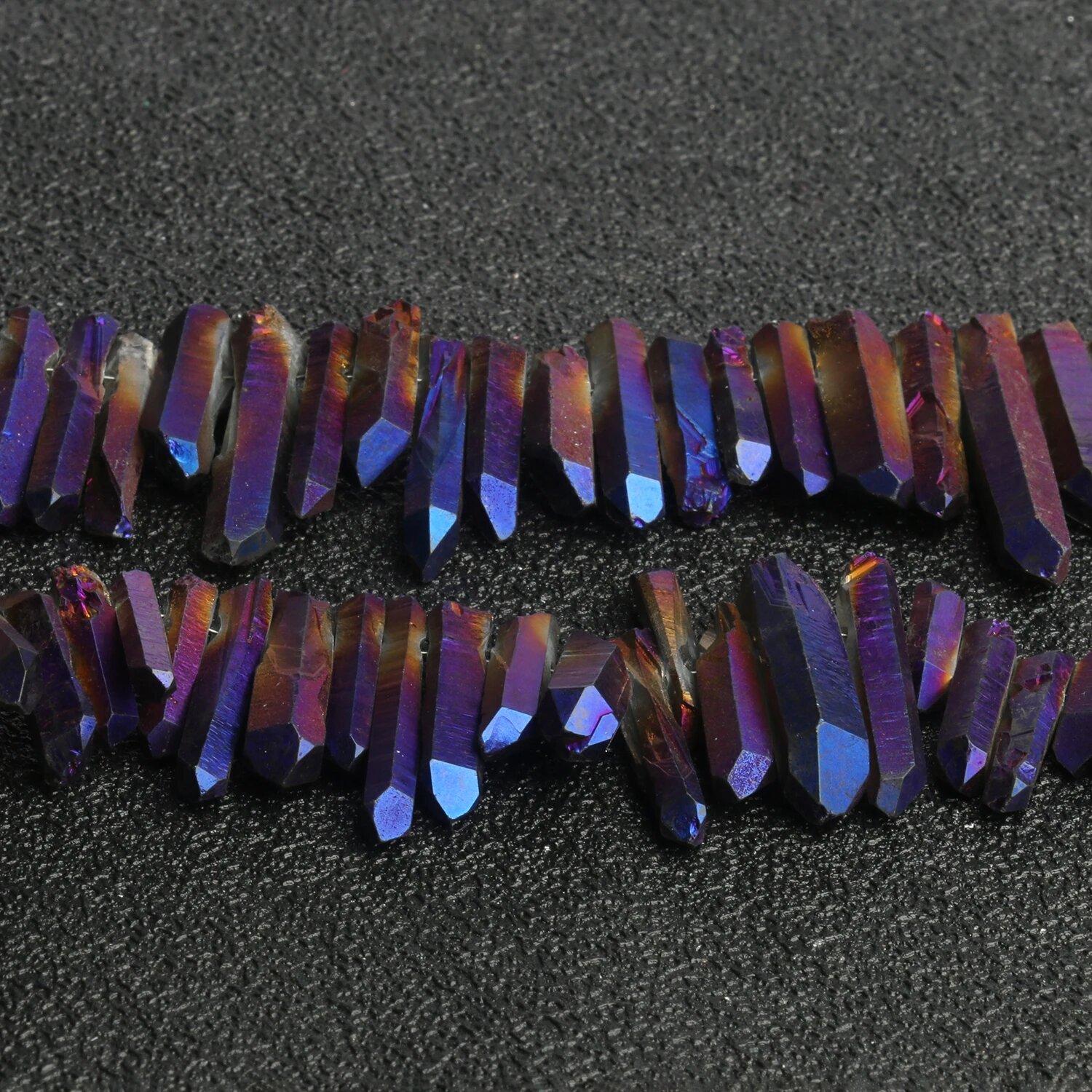 Бусины из кварца nociuciu 10 шт. Фиолетовый, 20pcs, purple colorful