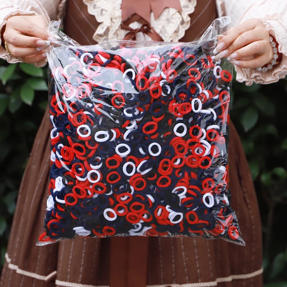 Детские нейлоновые повязки для волос KIDS BOWS Красный, 28