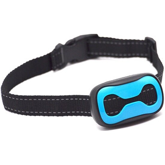 Ошейник Zoowell PET681BB Гуманный Антилай для собак на батарейках голубой