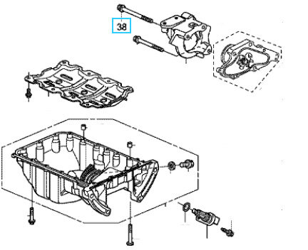 Болт, крюк, 8X14 (Оригинал)