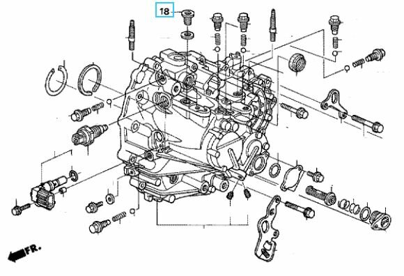 Болт, рукоятка рычага (Оригинал)
