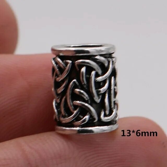 Бусины рунического дизайна Nostalgia Trinity sliver