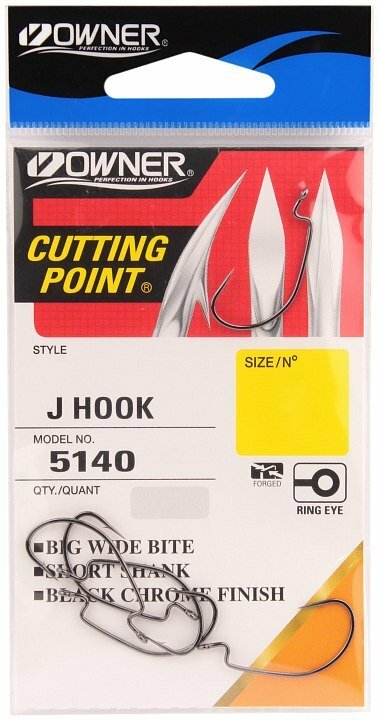 Owner офсетные крючки 5140 091 №2 для приманок с офсетной формой и фиксацией приманки