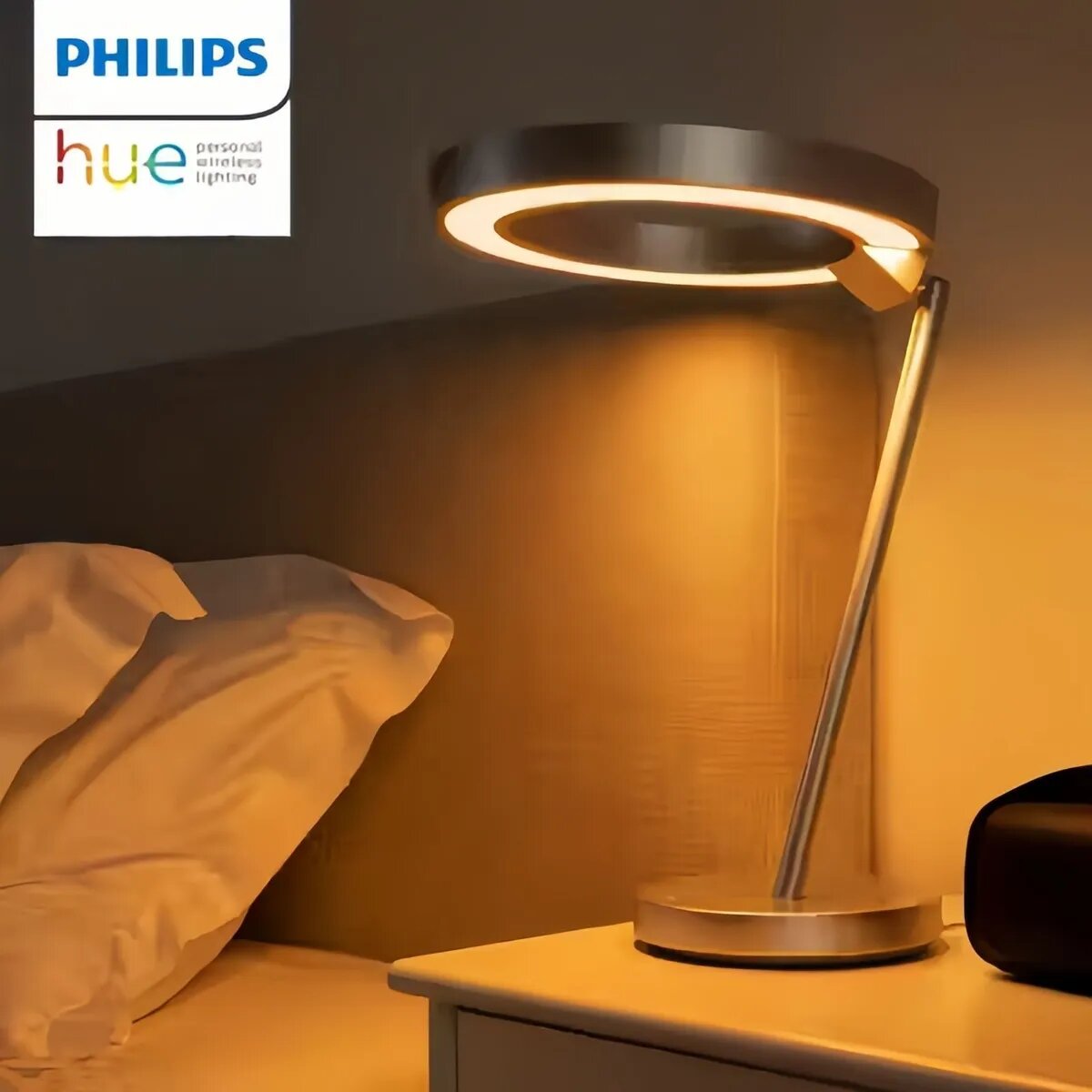 Настольные лампы Philips Hue с интеллектуальными светодиодами