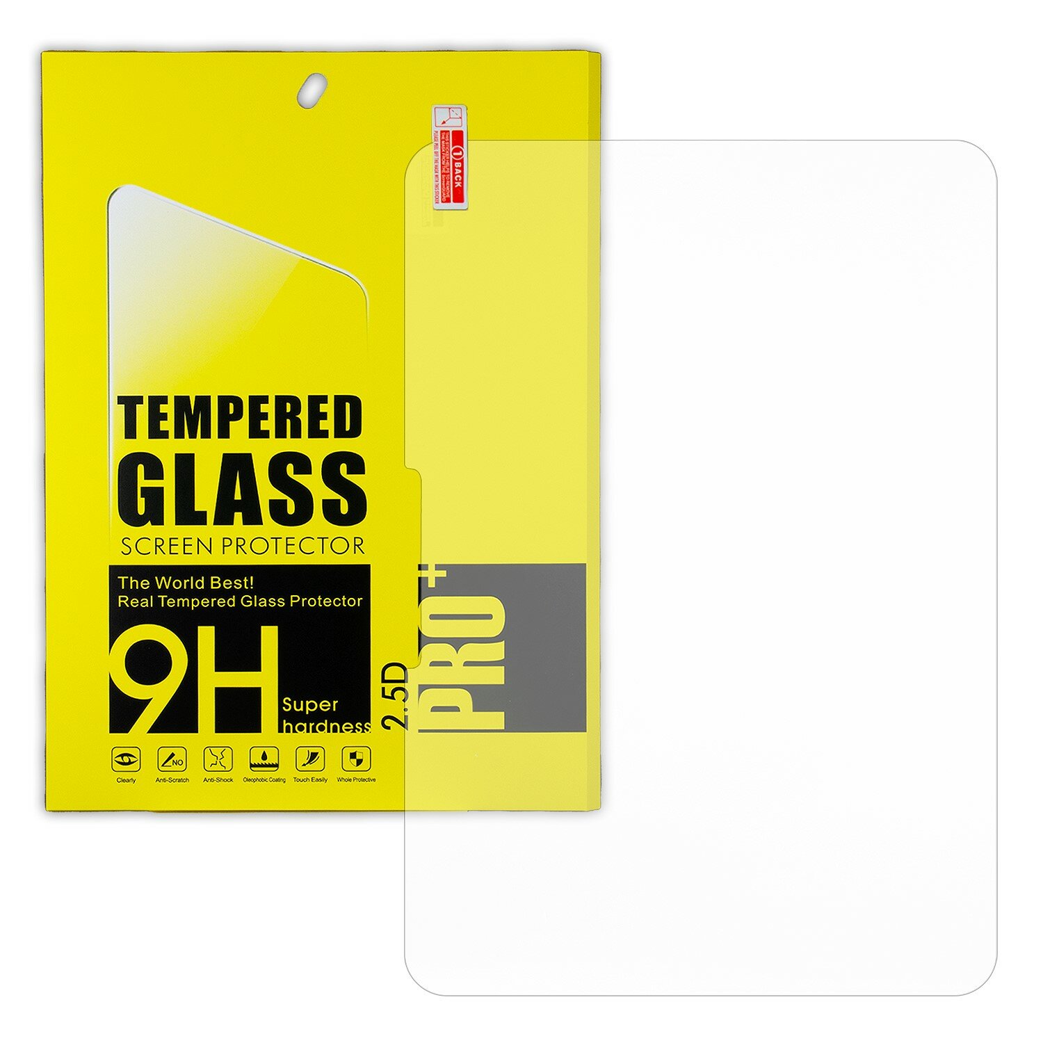Защитное стекло премиум 2.5D для Apple iPad Pro 13 / Apple iPad Air 13 (2024) 0.3mm без рамки